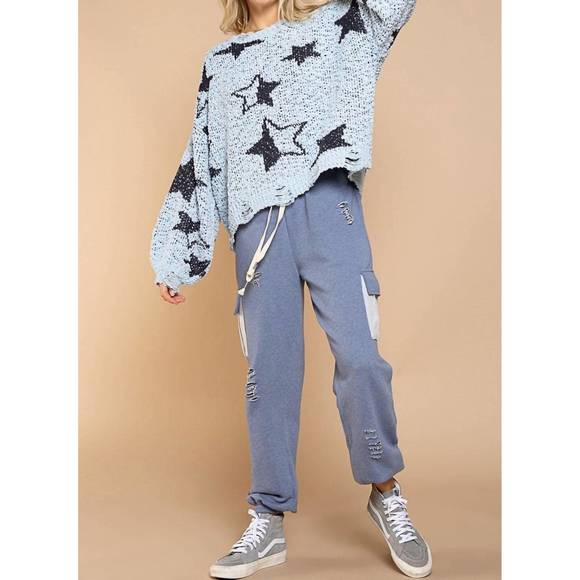 POL | Sweaters | New Pol Star Sweater With Balloon Sleeves In Popcorn ...